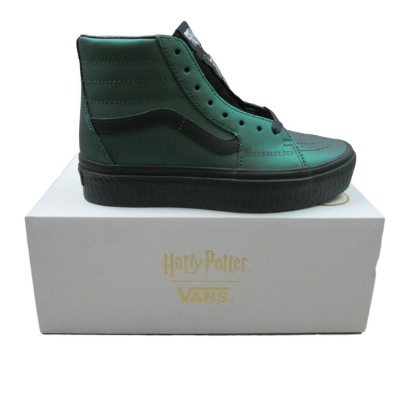 Vans | Shoes | Vans Harry Potter Sk8hi Emerald Green Dark Arts | Poshmark